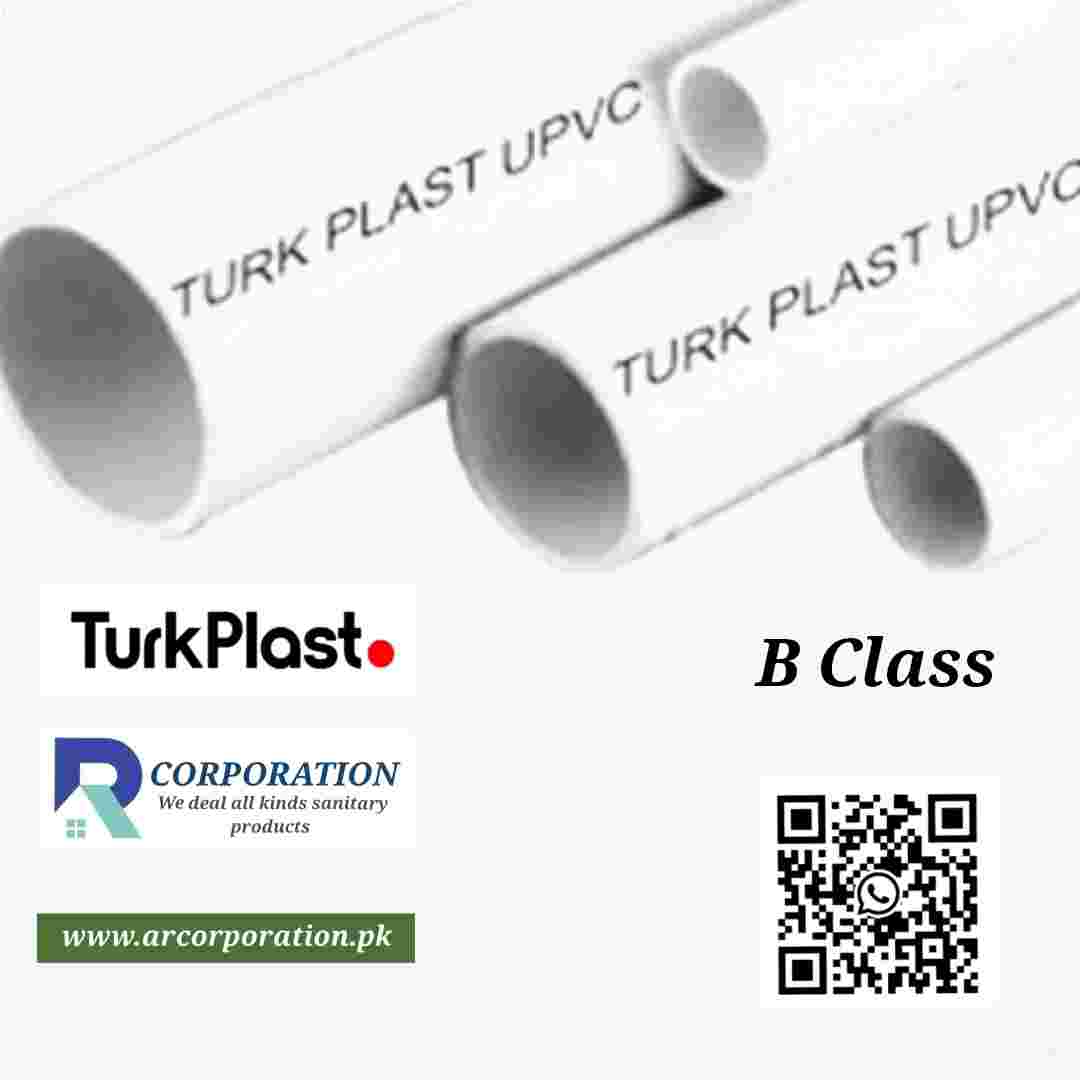 Turk Plast upvc pipe 3" Bclass - AR Corporation